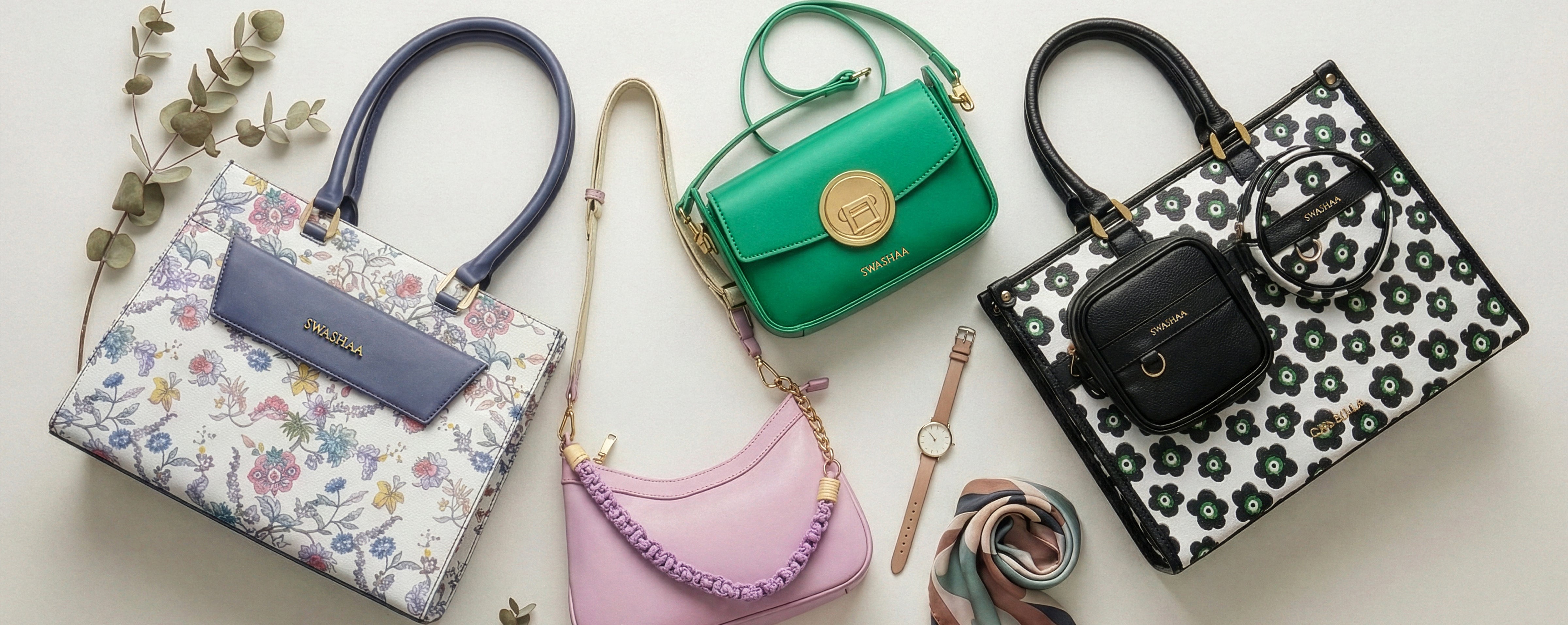 Handbags for Women - Buy Leather & Designer Handbags for women Online ...