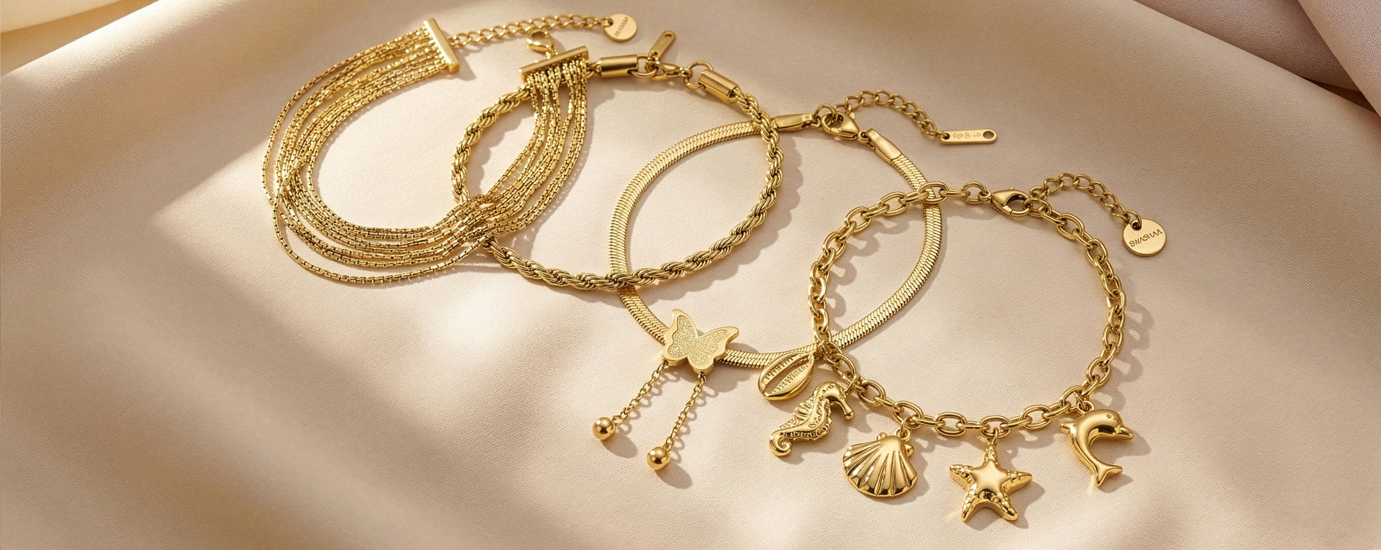 Buy Chain Bracelets for Women Online in USA – Swashaa Global